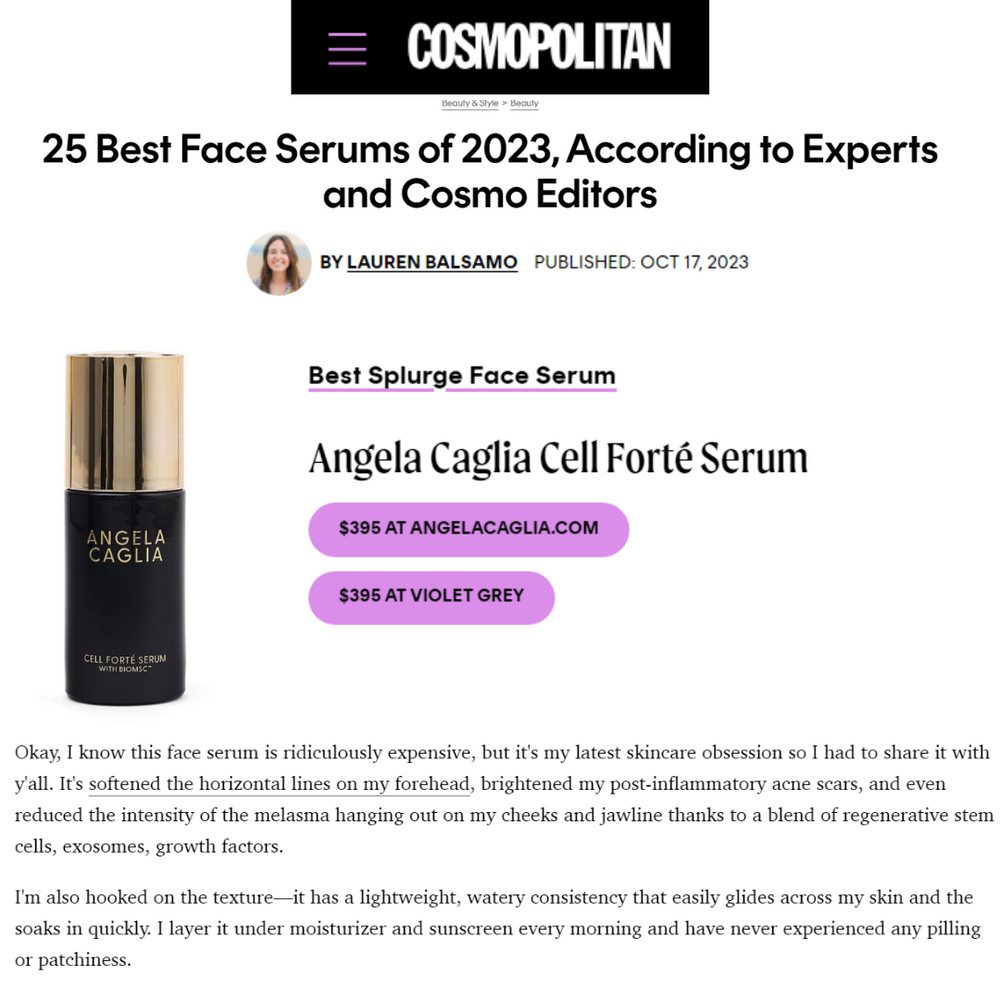 Angela Caglia in the Press