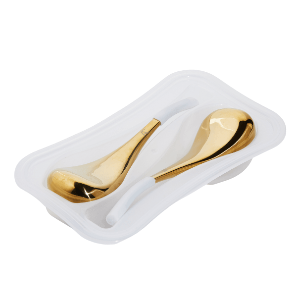 Gold Cryo Facial Set - Ice Globes, Cryotherapy, Freezable Wand